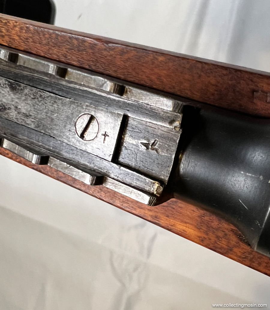 Russian markings on Mosin Nagant rifles from 1891